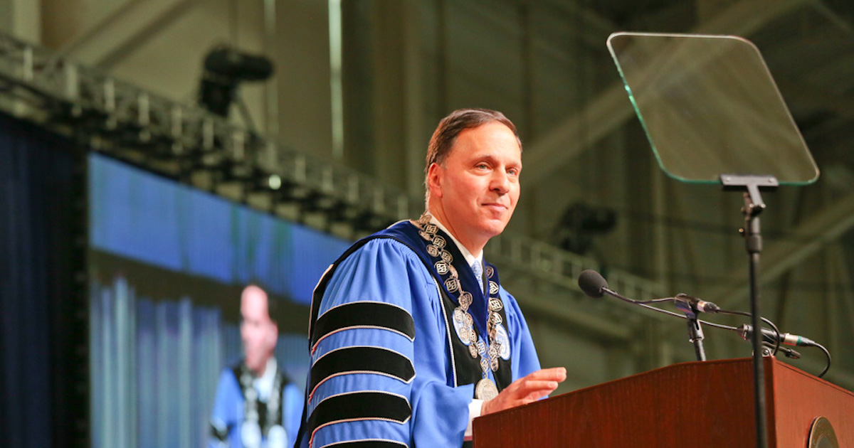 President Liebowitz: ‘Pursue Your Dreams with Boldness’ | Commencement ...